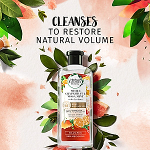 Herbal Essences Herbal Essences bio:renew White Grapefruit & Mosa Mint Shampoo and Conditioner Bundle Pack, 7.695 Fl oz