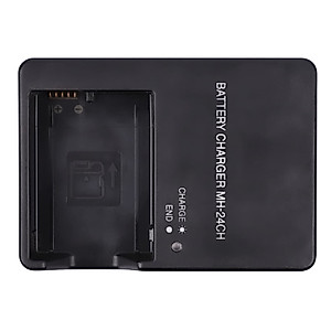 Liphontcta MH-24 Wall Quick Charger for Nikon: EN-EL14 EN-EL14A Li-ion Battery D5100 D5200 D5300 D5500 D5600 D3100 D3200 D3300 D3400 D3500 P7000 P7100 P7700 P7800 Camera Power Supply