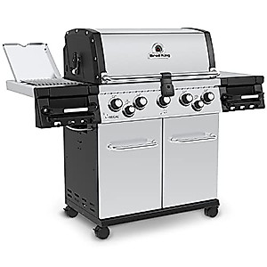 Broil King 958944 Regal S 590 Pro IR Propane Gas Grill, 5-Burner, Stainless Steel