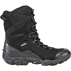 Oboz Men's Bridger 10" Insulated B-DRY, Black Sea, 11.5