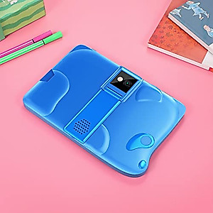 Kids Tablet, US Plug 100240V 5000mAh Capacity HD Tablet 4GB 32GB for 10.0 for Reading (Blue)
