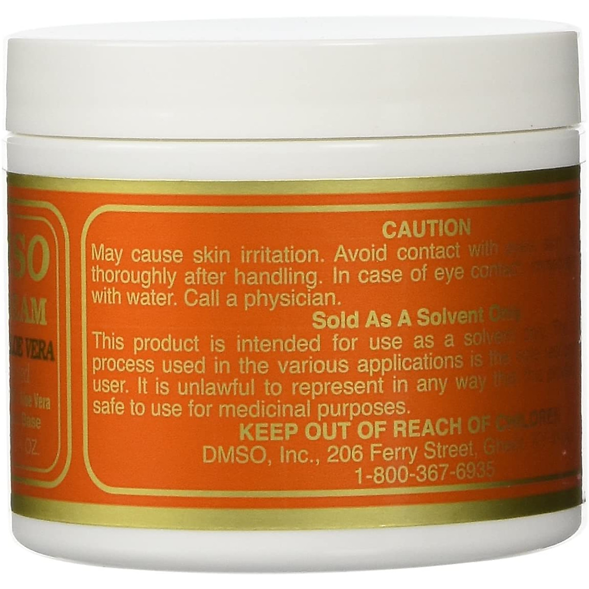 DMSO CREAM,ROSE 70/30 ALOE, 4 OZ