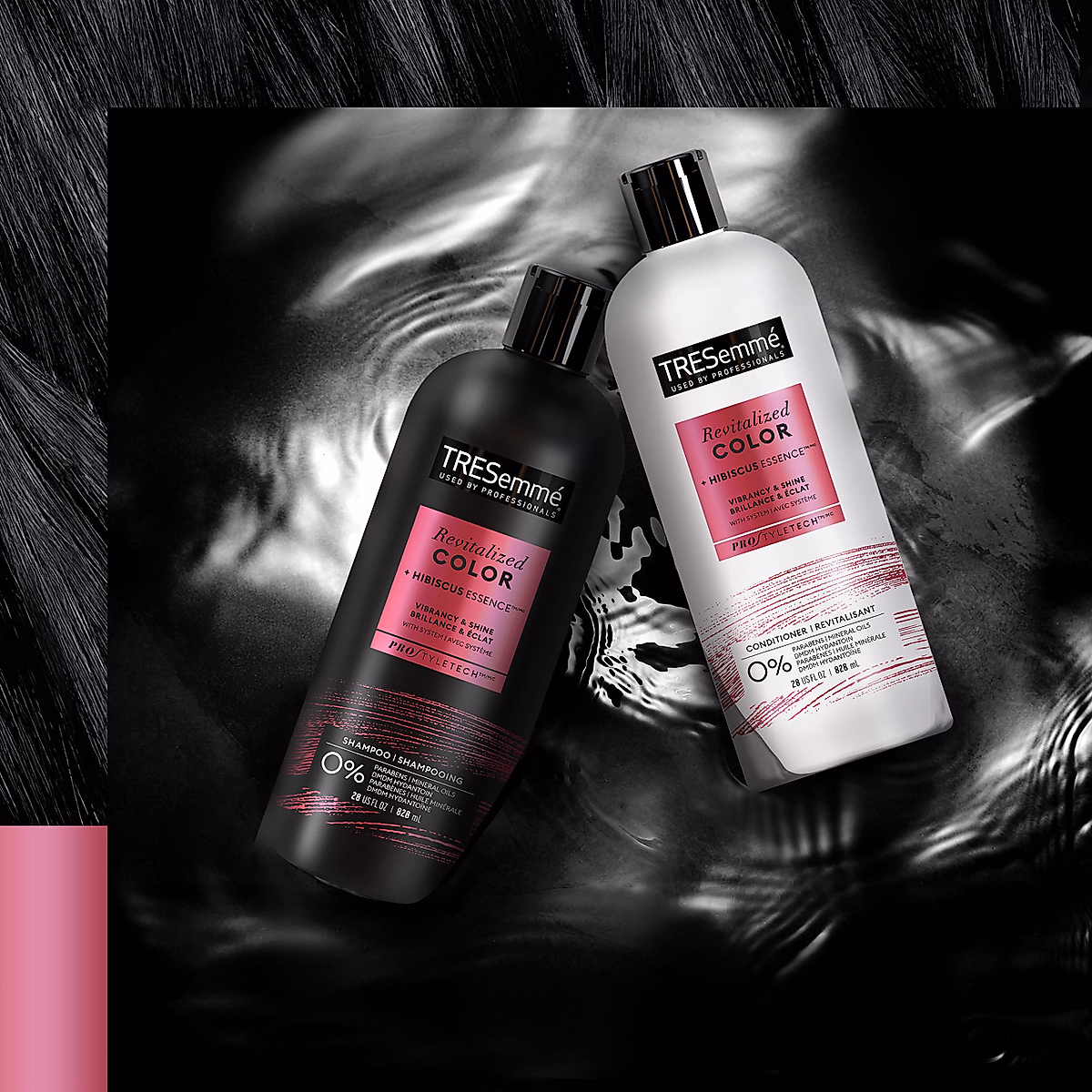 TRESemmé Vibrance & Shine Shampoo Revitalized Color for Color Treated Hair Formulated With Pro Style Technology 28 Fl Oz