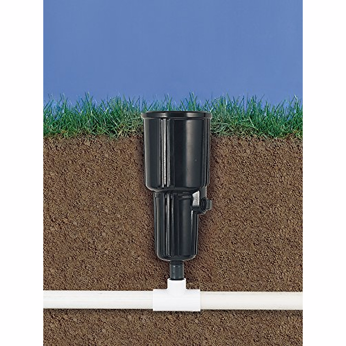 Orbit 55200 Pulse Pop-Up Impact Sprinkler Head,Black