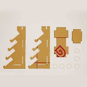 BISOZER Finger Skateboard Display Rack, Pro Finger Board Racks Floor Stand, Five-Layer Angle Skateboard Holder, Mini Skateboard Storage Racks, Skateboard Decorative Stand, Robust and Easy to Install