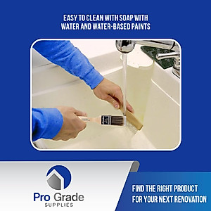 Pro Grade - Paint Brushes - 3Ea 1.5" - Brush Set