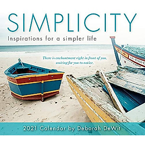 2021 Simplicity Inspirations for a Simpler Life Boxed Daily Calendar