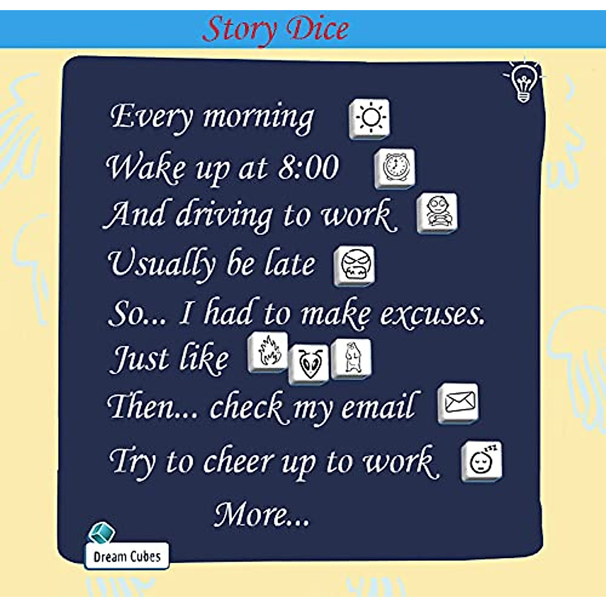 Happy Story 18 Cubes Bundle Sets Roll Cubes A Happy Trip and Challenge of Words and Stories 108 Images Unlimited Stories Combination Story Dice Game Set Imaginative Play for Kids