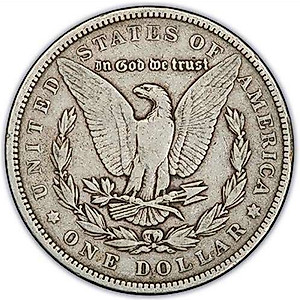 1878-1904 Morgan Silver Dollar (Random Year) $1 Very Good