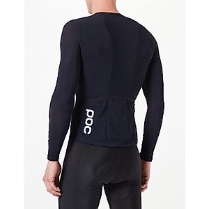 POC Essential Road Long-Sleeve Jersey - Women's Navy Black, M