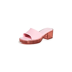 Melissa Women's Shape Ad Sandals, Pink, 7 Medium US