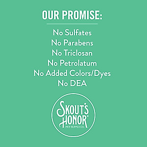 SKOUT'S HONOR Dog Ear Cleaner Solution with Aloe Vera - Alcohol-Free, Fragrance-Free, Non-Medicated Ear Wash for Dogs, 4 oz.