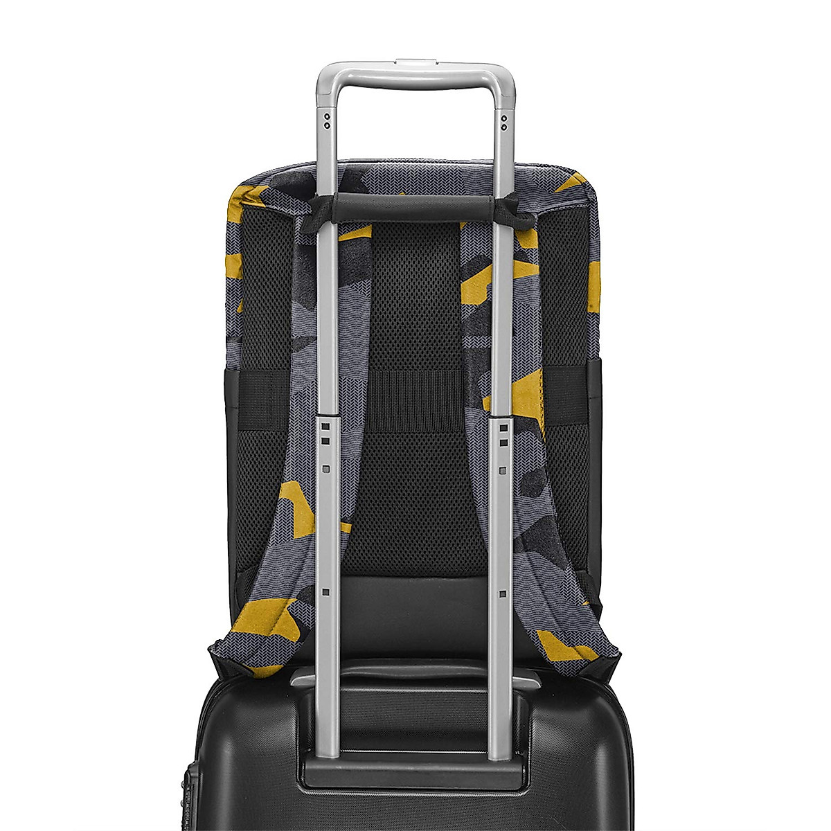 Moleskine Laptop, Camouflage Nero/Giallo, Go Backpack