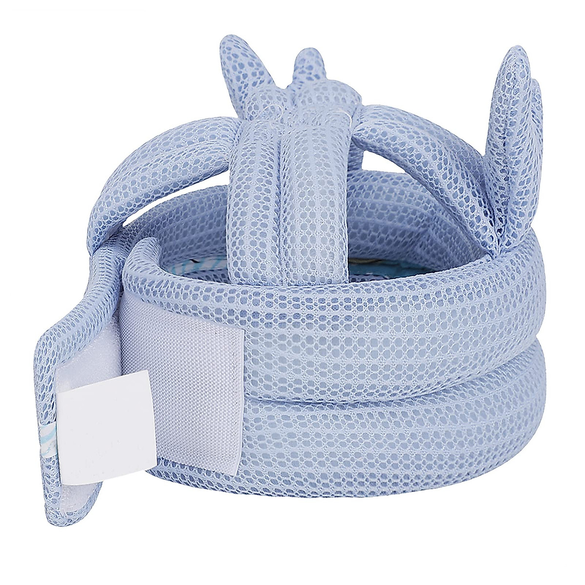 Baby Infant Toddler Head Protector Breathable Headguard Cute Hat, Adjustable No Bumps Safety Hat Head Cushion Bumper Bonnet for 6-36 Months Crawling Walking (Deer Blue)