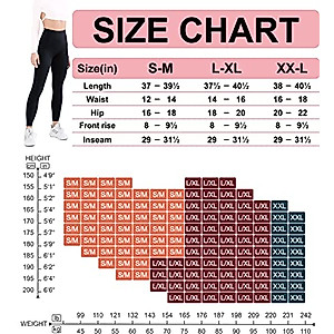 3 Pack High Waisted Leggings for Women Butt Lift Tummy Control Yoga Pants Non See-Through Workout Running Pants Small-Medium