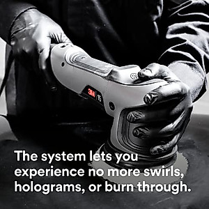 3M Perfect-It Random Orbital Medium Wool Compounding Pad, 5"/130 mm, White, 34121, Orbital Pads for Automotive Compounding and Polishing