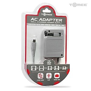 AC Adapter for New 3DS/ New 3DS XL/ 2DS/ 3DS XL/ 3DS/ DSi XL/ DSi - Tomee
