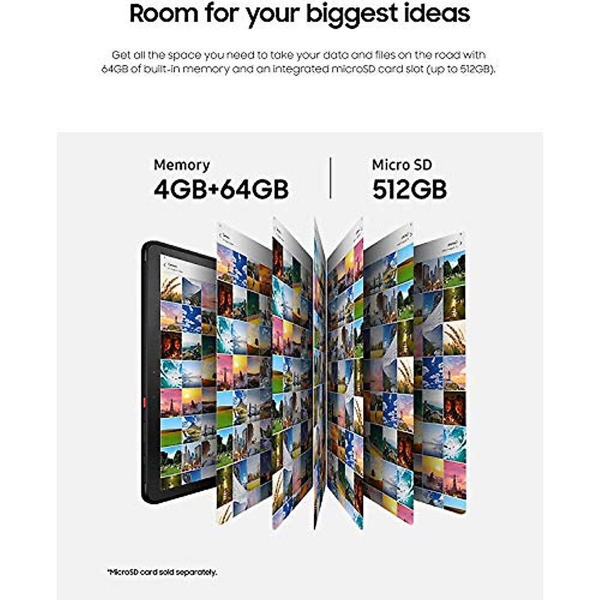 Samsung Galaxy Tab Active PRO 10.1" | 64GB LTE & WiFi Water-Resistant Rugged Tablet, SM-T545 Factory Unlocked International Version (GSM Only not CDMA)