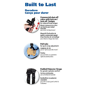 SOLO 425 4-Gallon Piston Backpack Sprayer, Wide Pressure Range up to 90 psi