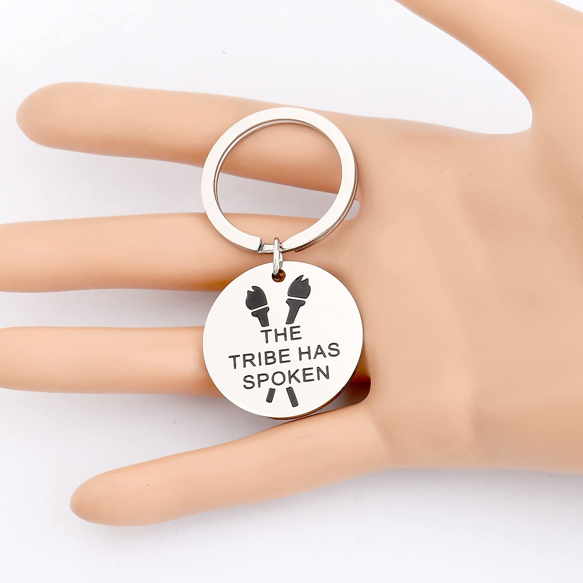 CENWA Survivor Jewelry Survivor Tv Show Inspired Gift Survivor Gift The Tribe Has Spoken Keychain (Tribe Has Spoken K)