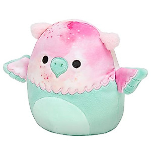 Squishmallows Original 14-Inch Gala Teal and Pink Griffin - Large Ultrasoft Official Jazwares Plush