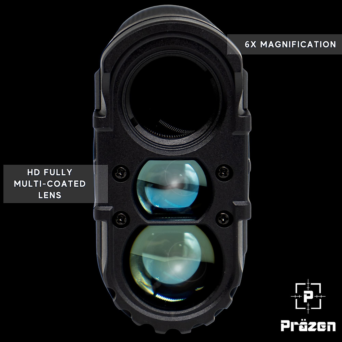 Laser Rangefinder for Hunting or Archery, 800 Yard Range Finder with Lanyard and Soft Shell Carrying Case, Outdoor Sights and Optics Gear