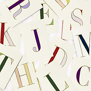 Kate Spade New York Initial Notepad, Desktop Memo Pad Includes 100 Blank Pages, S (Pink)