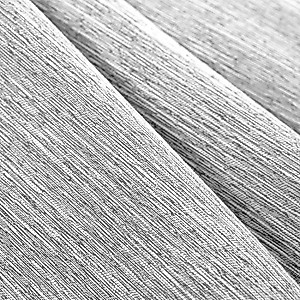 Melodieux Elegant Cotton Room Darkening Blackout Curtains for Living Room Bedroom Thermal Insulated Grommet Drape, 52 by 96 Inch, Grey (1 Panel)