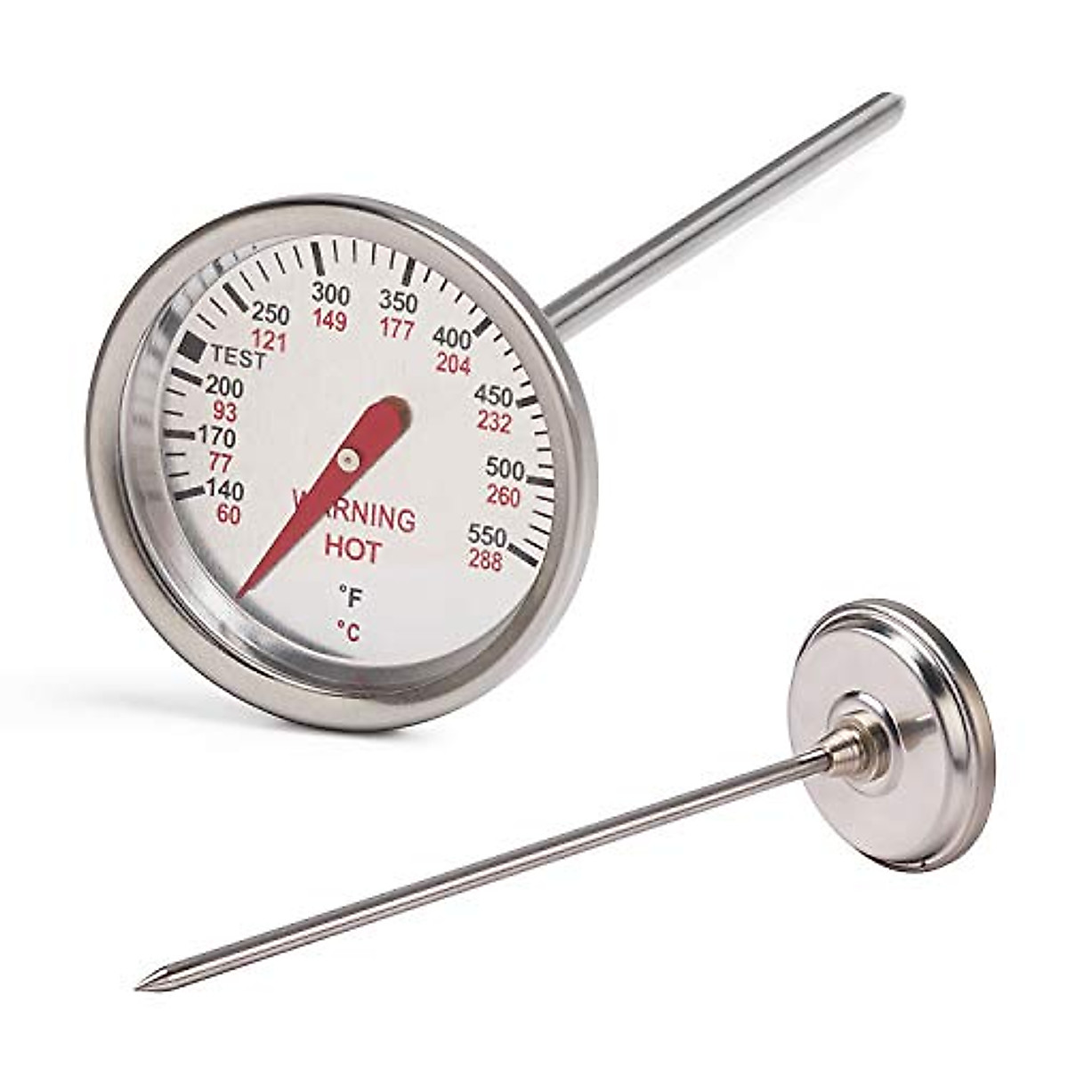 GASPRO Grill Thermometer Replacement for Weber Genesis Silver B & C, Gold B & C, Spirit E/S-310, Spirit 300 Series (Side-Mounted Control), Part # 9815