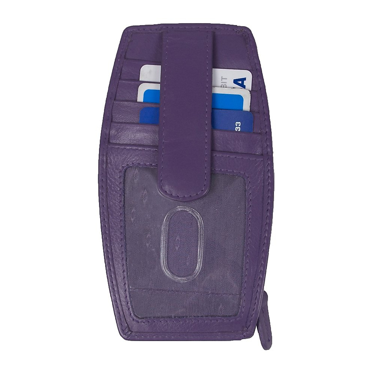 Purple Two Sided Essentials Slim Wallet