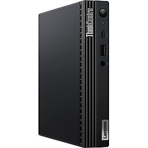 Lenovo ThinkCentre M80q 11DN0037US Desktop Computer - Intel Core i5 10th Gen i5-10500T Hexa-core (6 Core) 2.30 GHz - 16 GB RAM DDR4 SDRAM - 512 GB SSD - Tiny - Raven Black - Windows 10 Pro 64-bit - En
