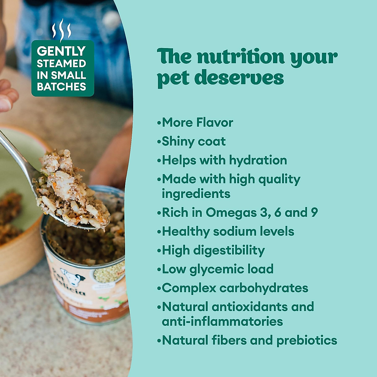 Pet Delicia Natural Dog Food 11.3oz (320g) Can (Beef Risotto)