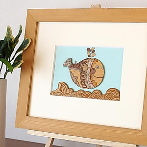 KINOWA Animal Art Kit Kiharie Happy Wave Made in Japan