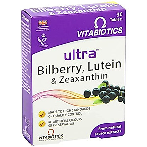 Vitabiotics - Ultra Bilberry, Lutein & Zeaxanthin - 30 Tablets
