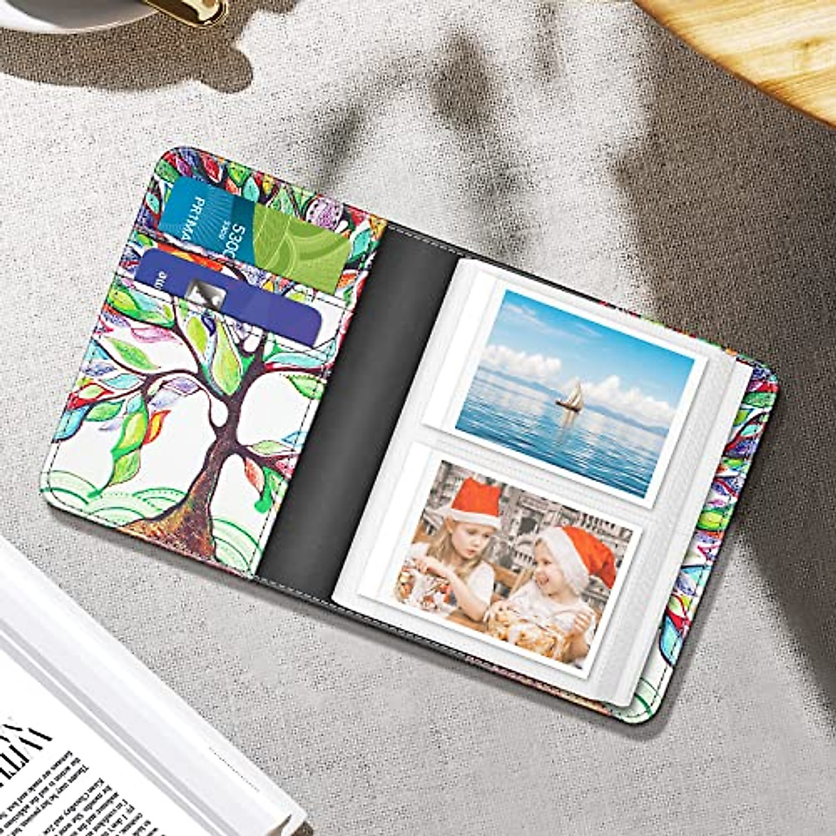 Fintie Mini Photo Album for 3-Inch Film - 104 Pockets Album for Fujifilm Instax Mini 12/EVO/11/40 Instant Camera & Mini Link 2 Printer