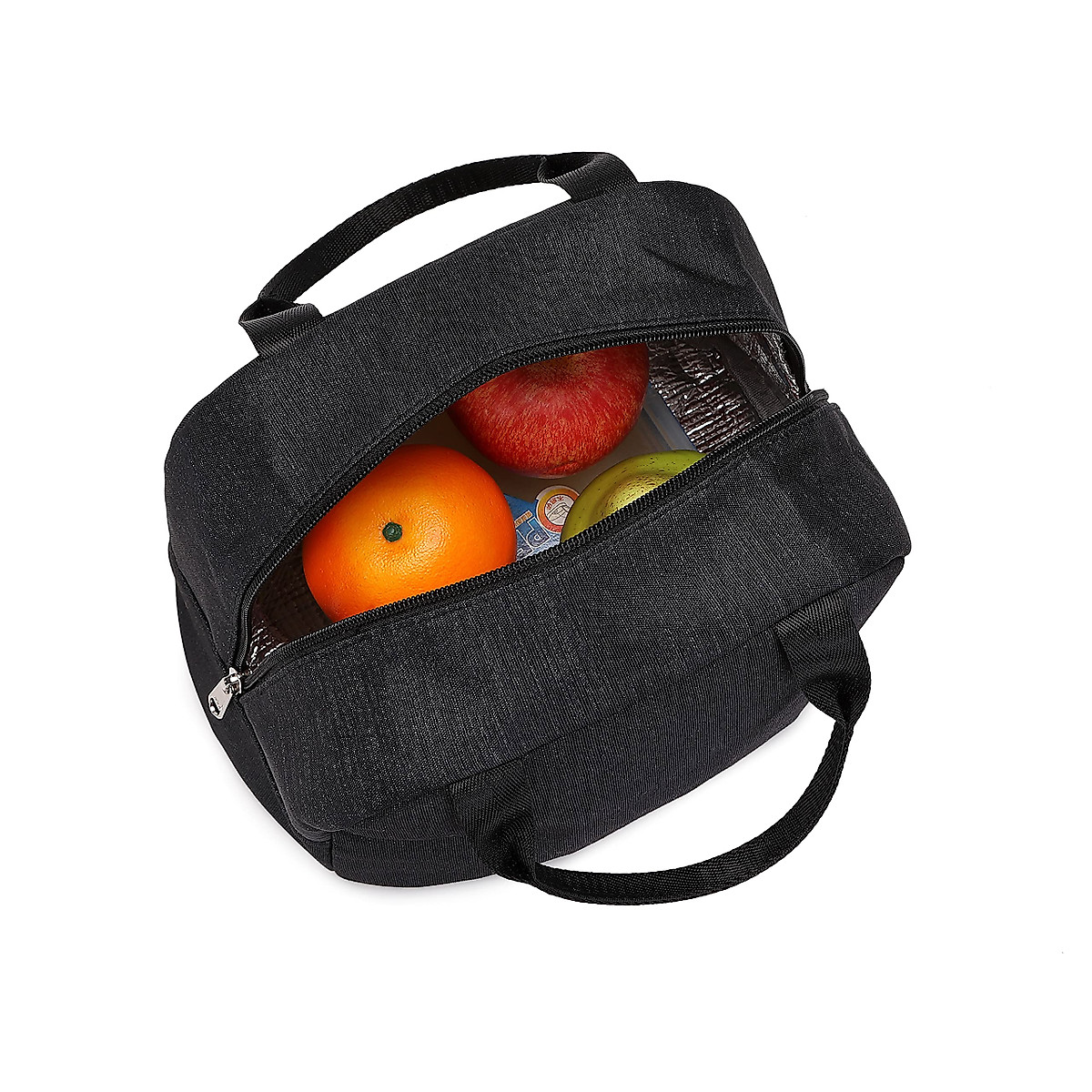 Joymoze Stylish Shimmer Cat Ears Cute School Backpack Set for Teen Girl Black