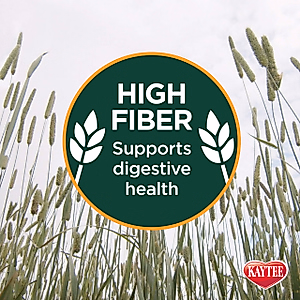 Kaytee Timothy Hay Plus Spearmint/Marigold/Carrot 3 Flavor Variety Pack for Pet Guinea Pigs, Rabbits & Other Small Animals, 60 Ounce (Pack of 1)