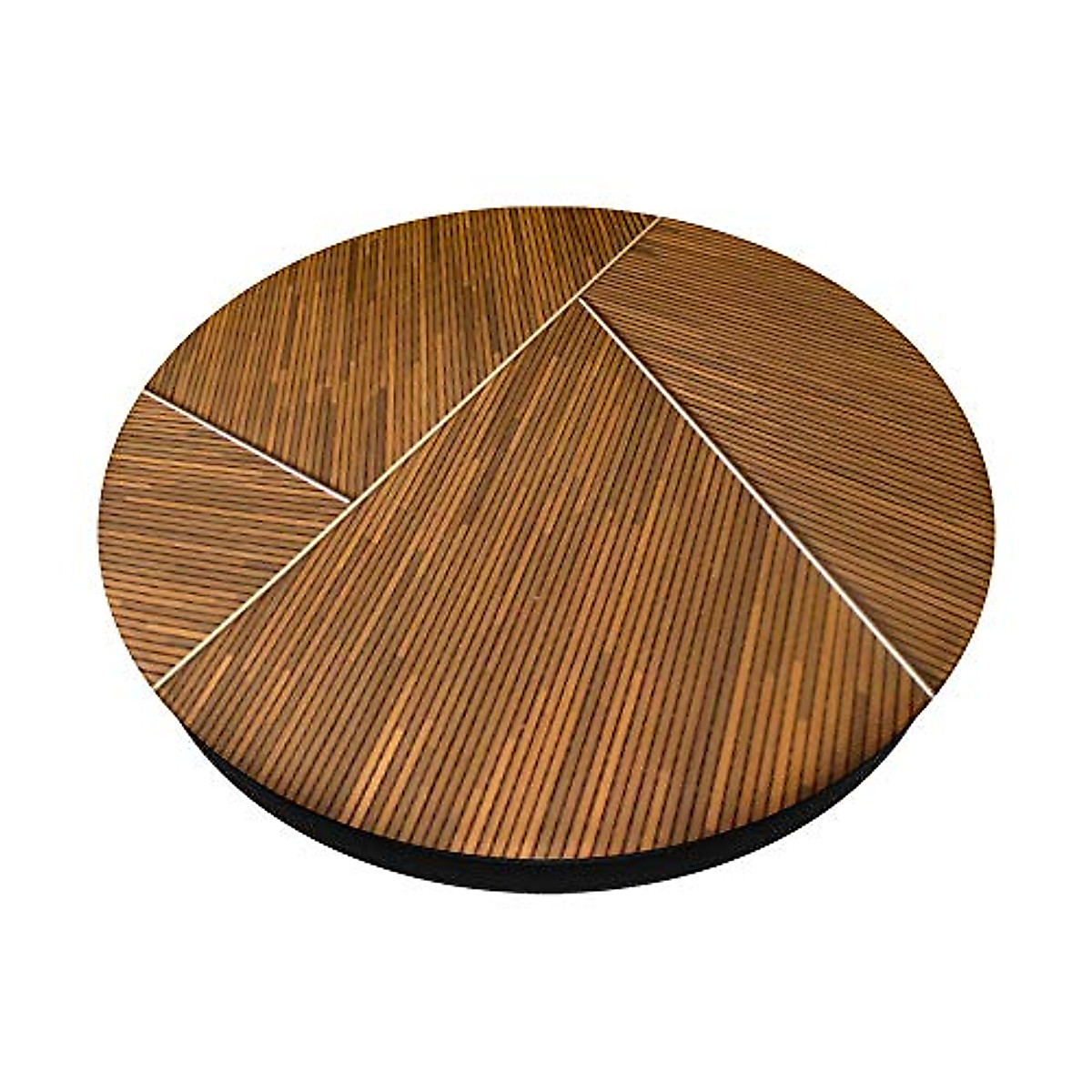 Wooden Pattern Brown Angles Grain Wood Bamboo PopSockets PopGrip: Swappable Grip for Phones & Tablets