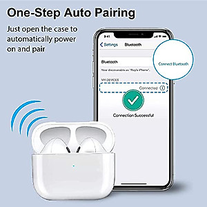 Wireless Earbuds,Bluetooth 5.3 Headphones Noise Cancelling Air Buds Pods 3D Stereo Ear pods in-Ear Ear Bud Built-in Mic IPX7 Waterproof Earphones Sport Headsets for iPhone/Samsung/airpod Case/Android