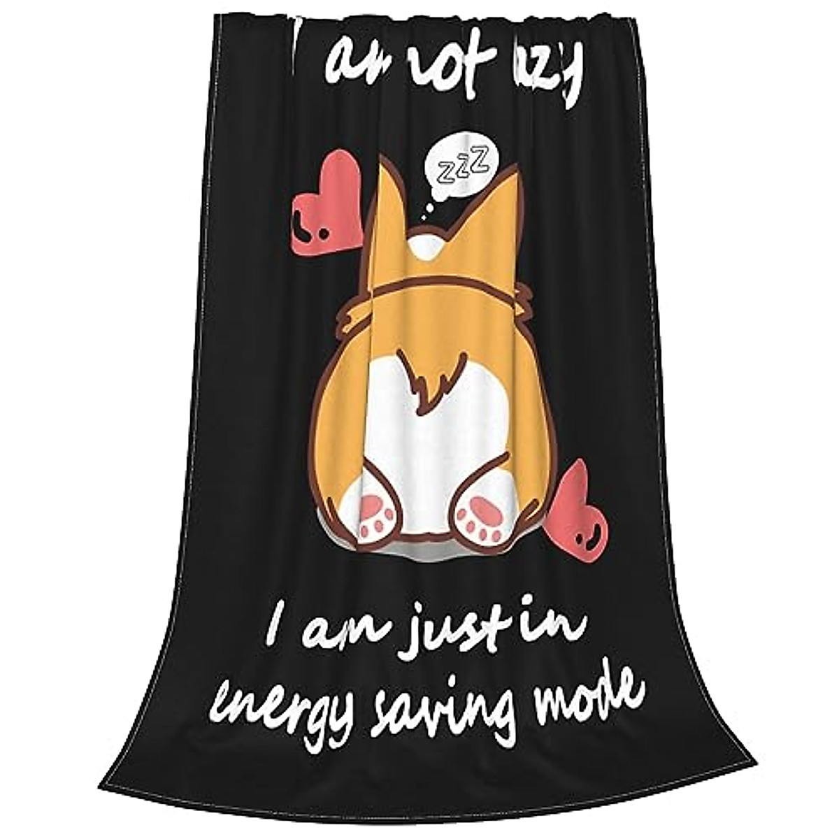 Corgi Blanket,Corgi Gifts for Corgi Lovers,Corgis Throw Blanket Soft Flannel Blankets for Bed Couch Living Room Adults Kids Teens 60"X50"