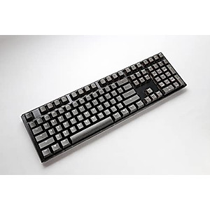 Ducky One 3 Aura Clear Black Hotswap RGB Double Shot PBT Mechanical Keyboard Cherry MX Silver