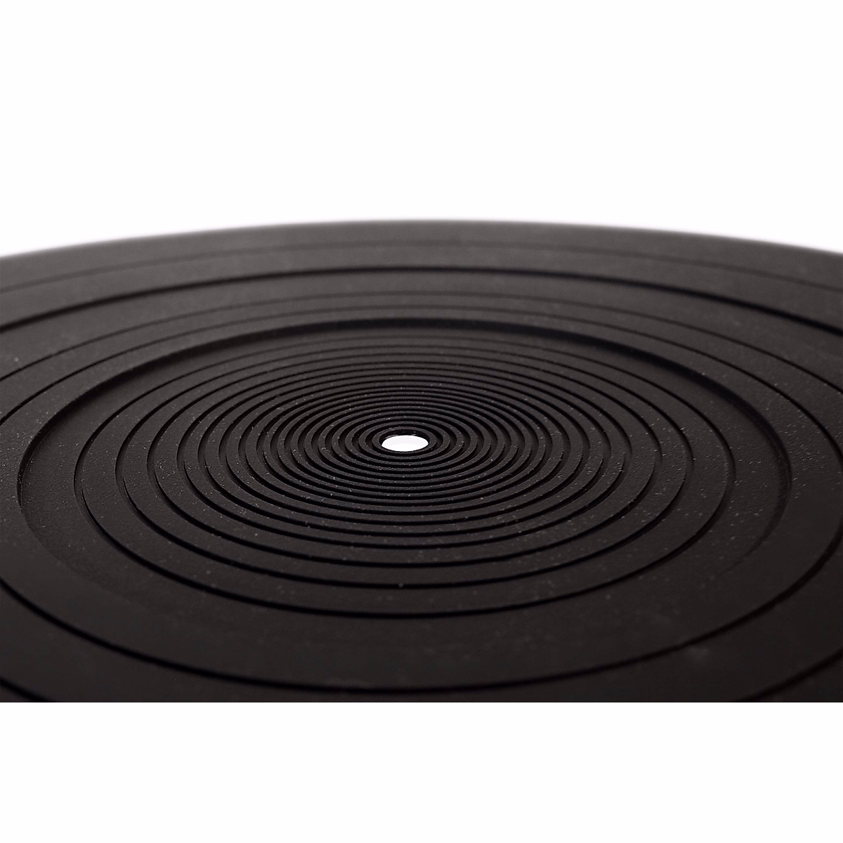 Tamwell Turntable Mat for Audiophile and DJs Slip Mat 12 Inch Silicone Universal Turntable Platter Mat with Antistatic Cloth