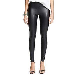 commando Women's Perfect Control Faux Leather Leggings, Black, M