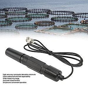 ORP 201H Probe Electrode, Replacement BNC Socket Probe for ORP Tester Meter Controller, Accurate Measurement, Waterproof, Sturdy (2M)