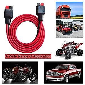 AJDPOI Solar Connector Extension Cable 14AWG Battery Charger Adapter 45A Connector,45A Solar Connectors Extension Cord for GZ Yeti /G500 Solar Generator 3.3Ft/1M