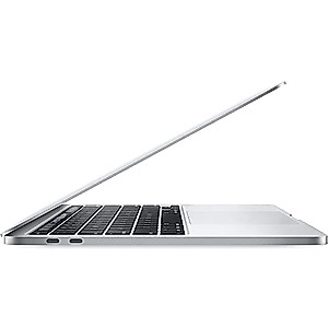 2020 Apple MacBook Pro with 2.3 GHz Intel Core i7 (13 inch, 32GB RAM, 512GB SSD) Silver (Renewed)