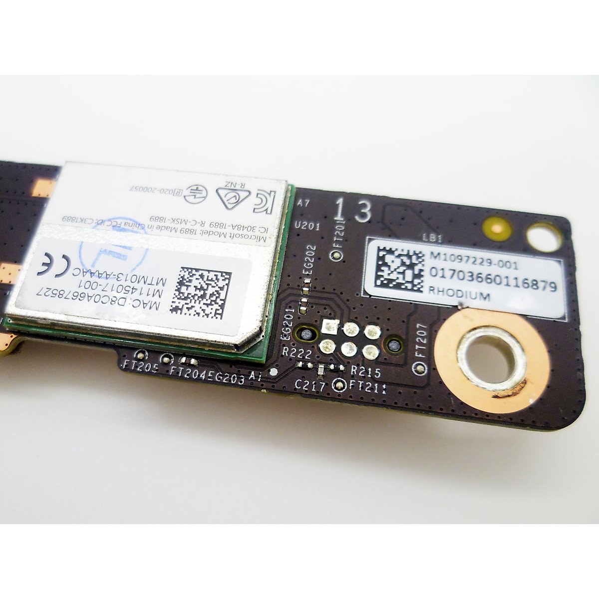 Wireless WiFi Bluetooth Module PCB Board Replacement Compatible with Microsoft Xbox Series X