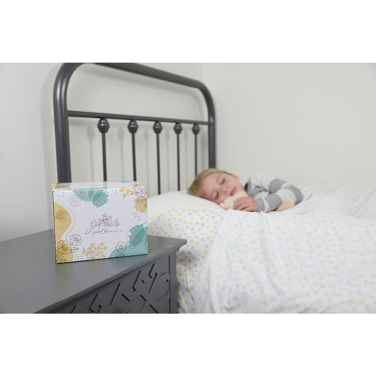 Fig and Blossom [2-Pack] Inflatable Bed Bumper with Pump for Toddlers, Kids, Elderly/Inflatable Airplane Footrest Pillow Bundle