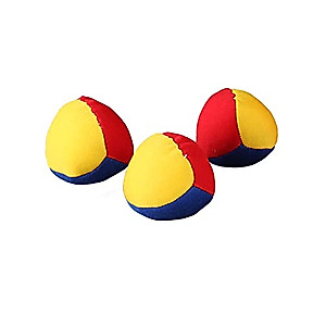 Idena 40416 - Ball Throwing Game with 10 Cups and 3 Balls, Colorful