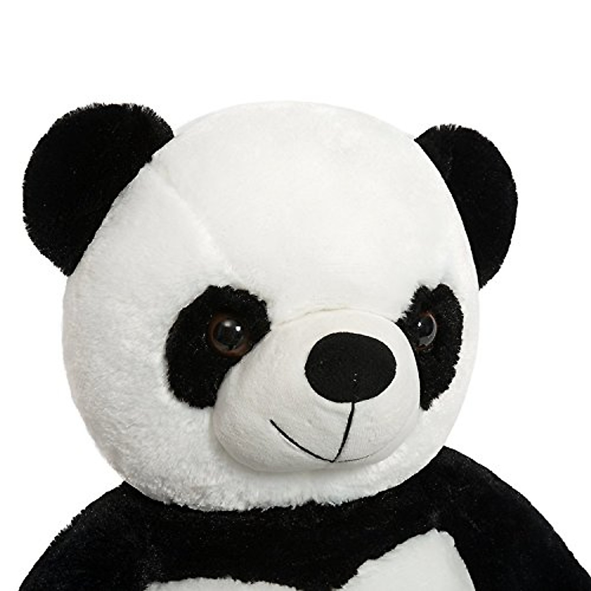 Simccppley Stuffed Animal Classic White and Black Soft Plush Bear Toy 32 Inch